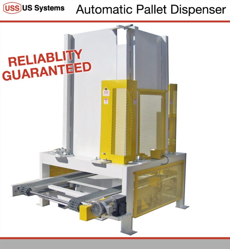 US Systems Automatic Pallet Dispenser Diagram - US Systems