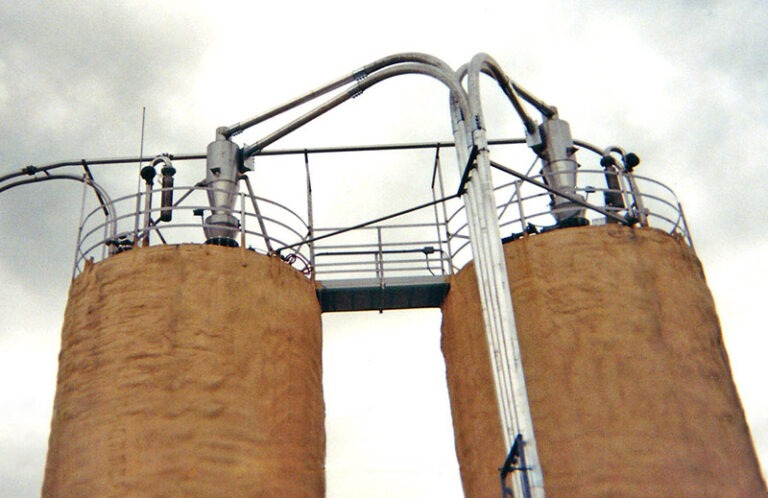 US Systems Cyclone Separators on Silos - US Systems
