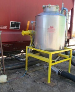 US Systems Portable Pneumatic Railcar Unloading Pot - US Systems