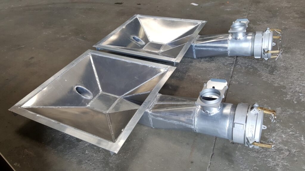 Railcar Hopper Adapter Pan | US SYSTEMS