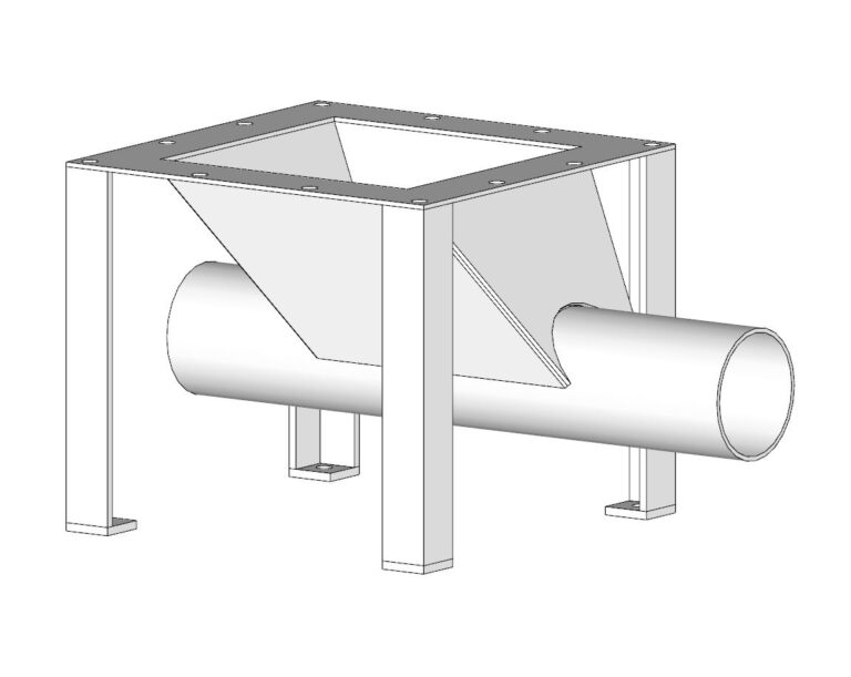 Rotary Valve Blow Thru Discharge Adapter | US SYSTEMS